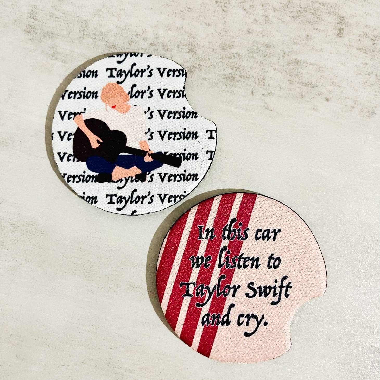 Taylor Swift Red Car Coasters | Lex on Main Boutique
