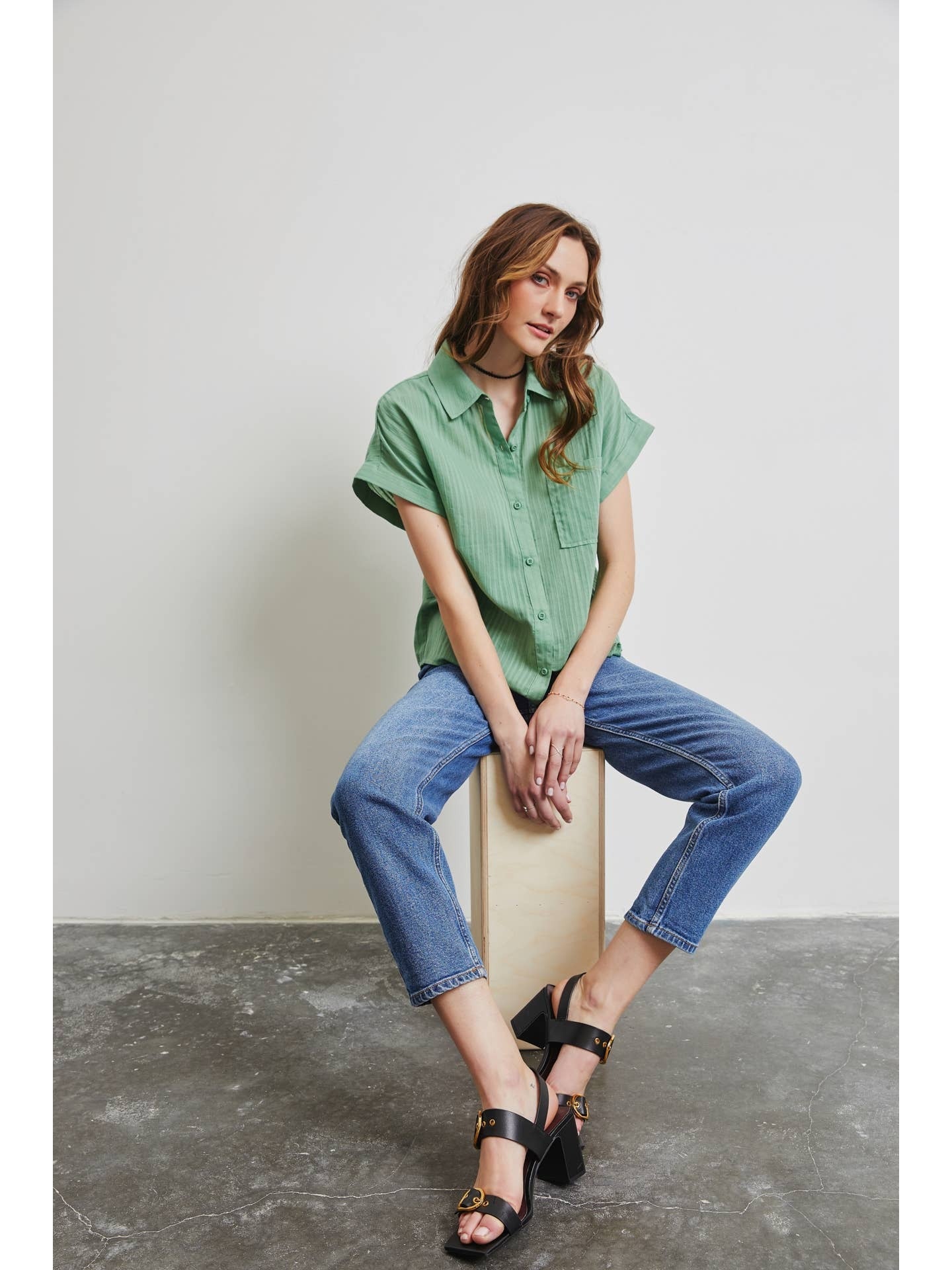 Aria Button Up | Lex on Main Boutique